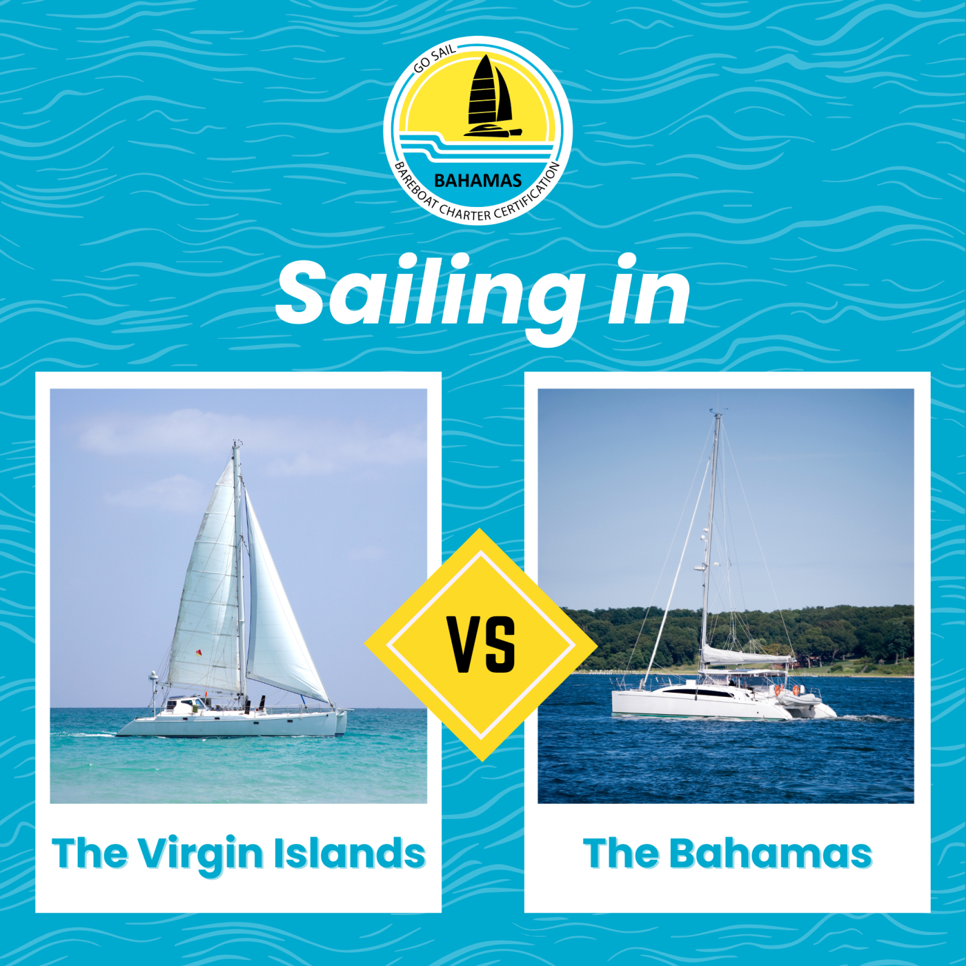 Virgin Islands vs Bahamas Sailing | Best Caribbean Sailing Islands